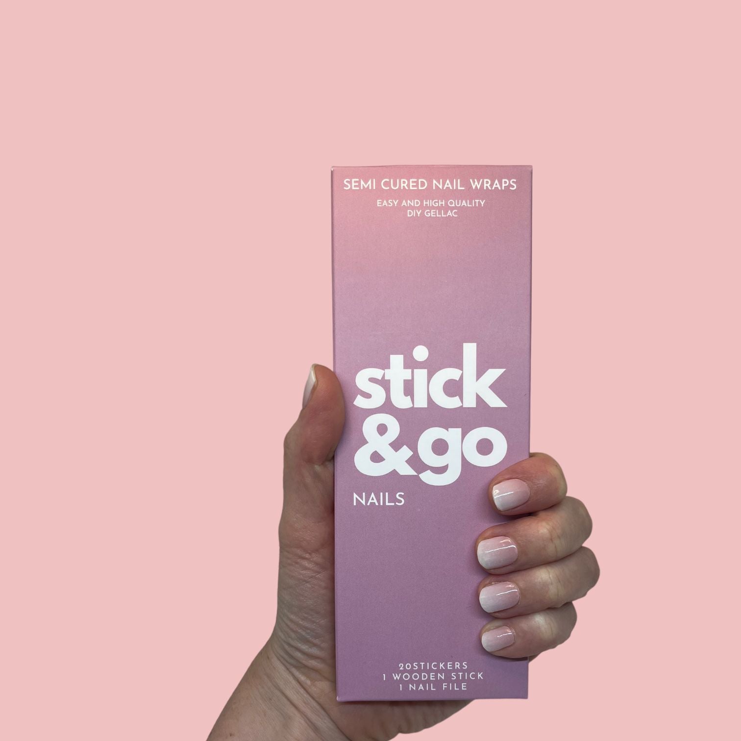 Baby Boom Gel Nagelsticker - Natuurlijk zachte tinten | STICK&GO